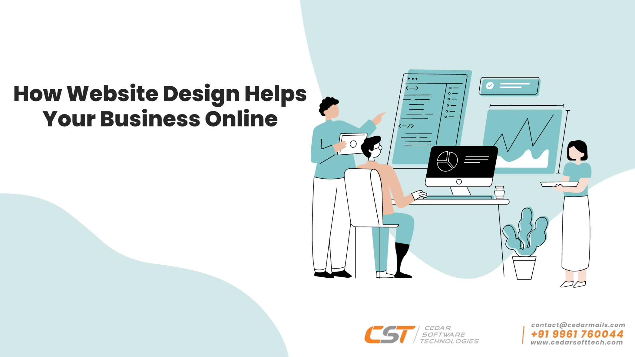 How Website Design Helps Your Business Online | Cedar Software ...